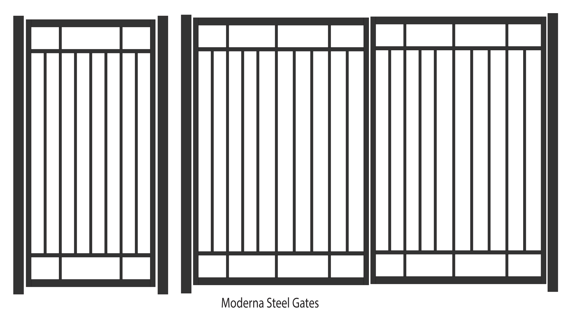 Steel Gates, wrought iron gates and metal fencing.