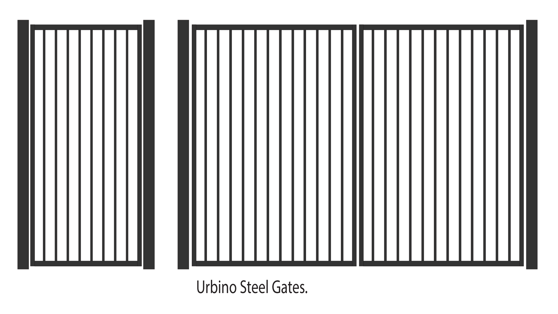 Steel Gates, wrought iron gates and metal fencing.
